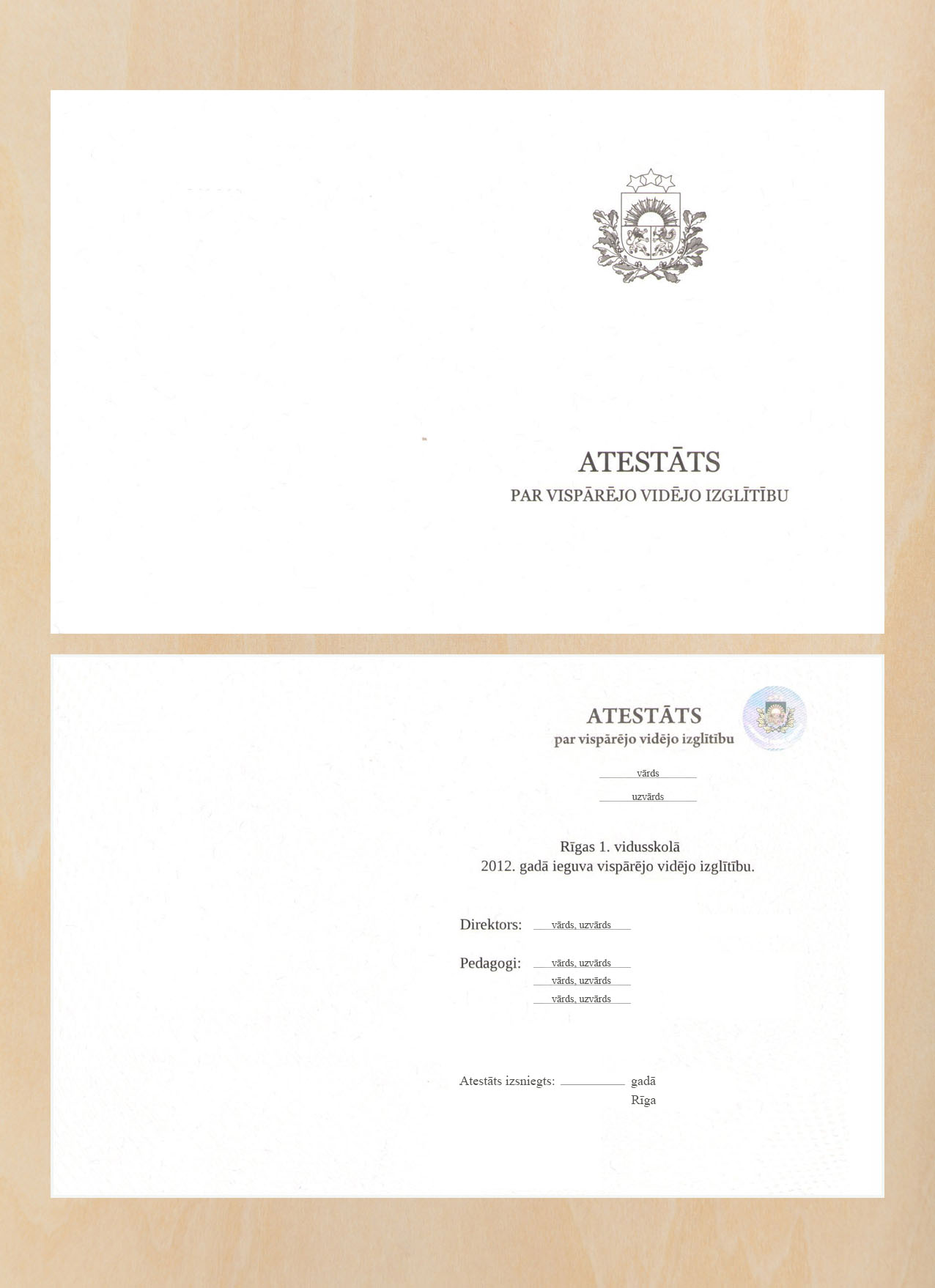 Izglītību apliecinošie dokumenti | Rīgas 1. vidusskola — tālmācības ...